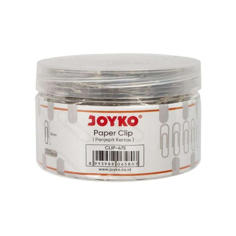 Jual (toples) Paper Clip / Klip Kertas - Joyko Clip-475 Murah Di Seller ...