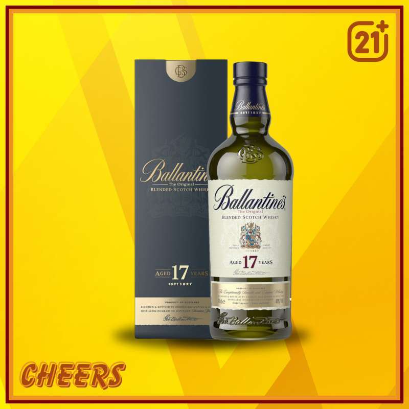 Jual Ballantine 17 Years Old Blended Scotch Whisky 700ml Di Seller Cheers By Bottle Union - Kuta ...