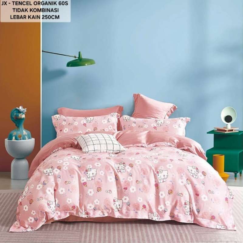 Jual Seprei Sutra Organik 60s 95 Terbaru Kekinian Berbahan Asli Sutra ...