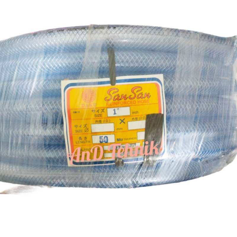 Promo SELANG AIR BENANG TEBAL 1 / SELANG SERAT BENANG SAN-SAN 1 INCH ...