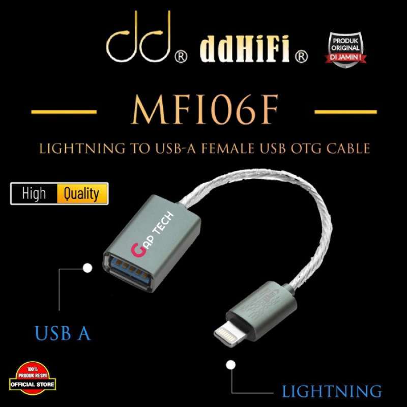 Promo Dd Ddhifi Mfi06f / Mfi 06f Lightning To Usb A Female Usb Otg ...