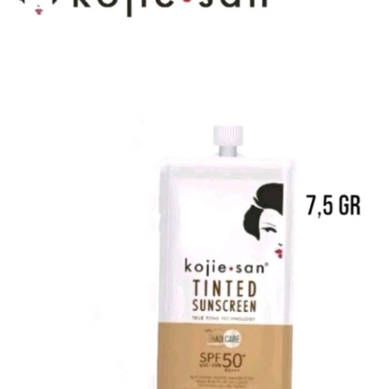 Promo Sunscreen Kojie San Tinted Spf50+ Pa+++ Face Sunblock 7,5gr ...