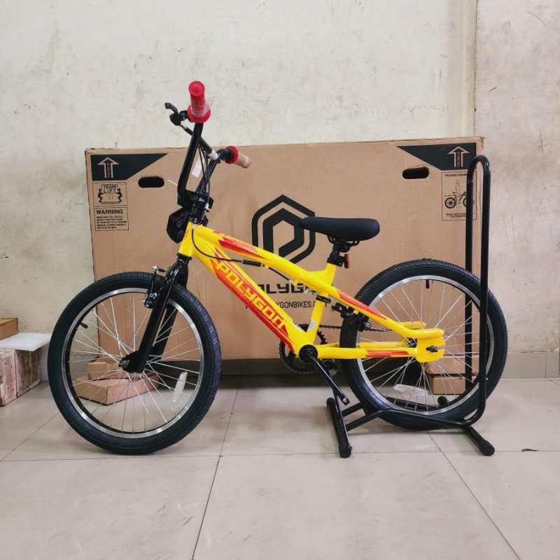 Jual Sepeda Bmx 20 Polygon Hustle - Hitam Di Seller Kurnia Bike Tuban ...