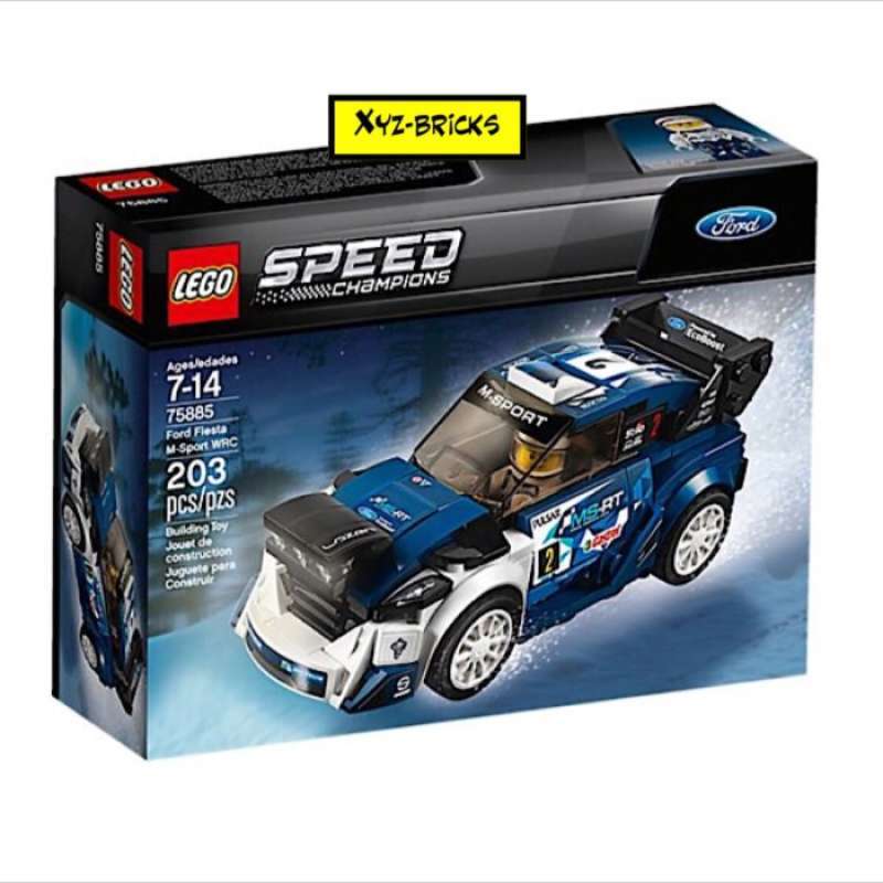 Promo Lego 75885 - Speed Champions Ford Fiesta M-sport Wrc Diskon 50% ...