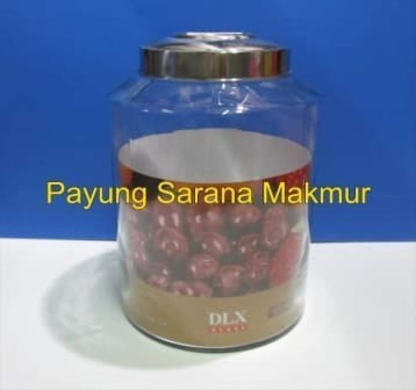 Promo Stoples Kaca Besar 15 Liter / Stoples Asinan 1 / Stoples Kerupuk ...