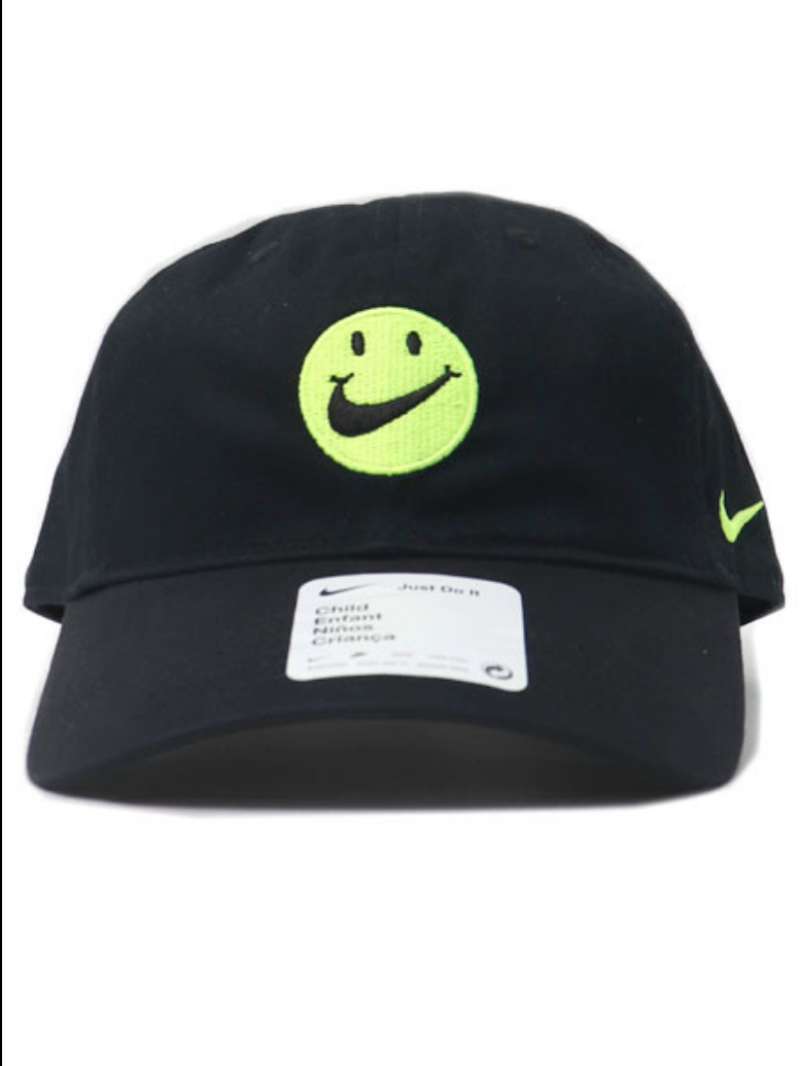 Jual Nike Kids React Smiley Cap Black 8a2723-ke4 Topi Original 100% Di ...