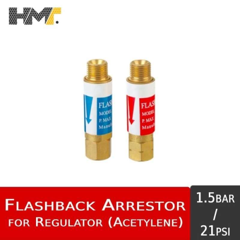 Promo Acetylene Flashback Arrestor For Regulator Diskon 23% Di Seller ...