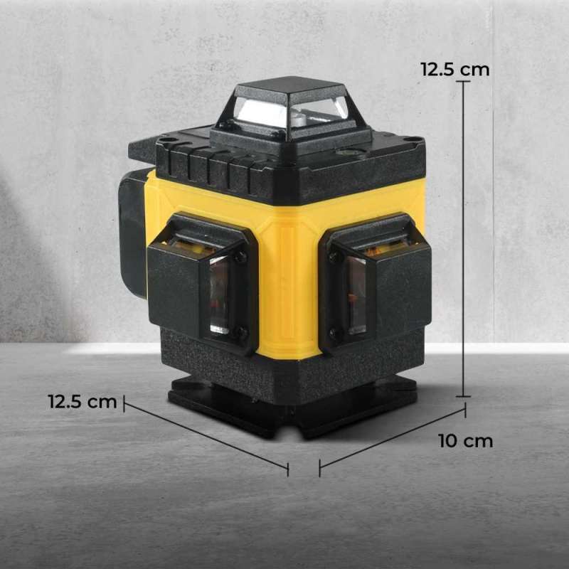 Jual Pracmanu Laser Level Self Leveling 4d 16 Lines Waterproof With ...