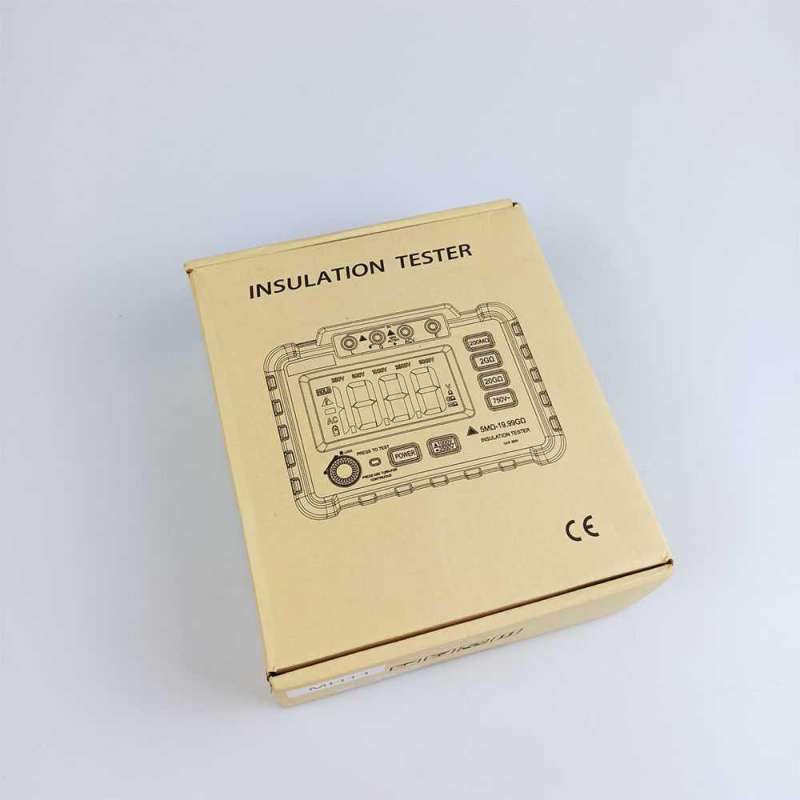 Jual Digital Megger Megohmmeter 250/500/1000v 2000 Mega Ohm Mh11 Tespen ...