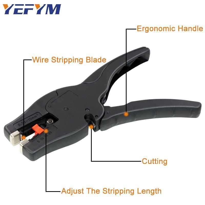 Jual Yefym Tang Kabel Multifungsi Wire Cutter Crimper Pliers 0.03-10 ...