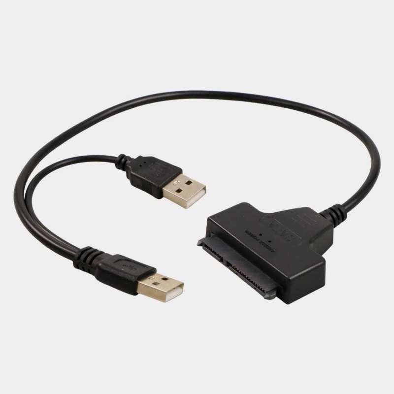 Promo Kabel Sata To Usb 2.0 Hdd/ssd Adaptor 30cm Cc017 Kabel Konverter ...