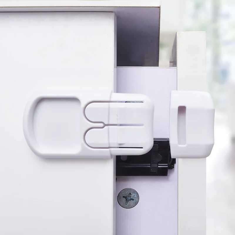 Jual Gl Kunci Laci Lemari Safety Lock Kids Drawer Cabinet Door Lg27 ...
