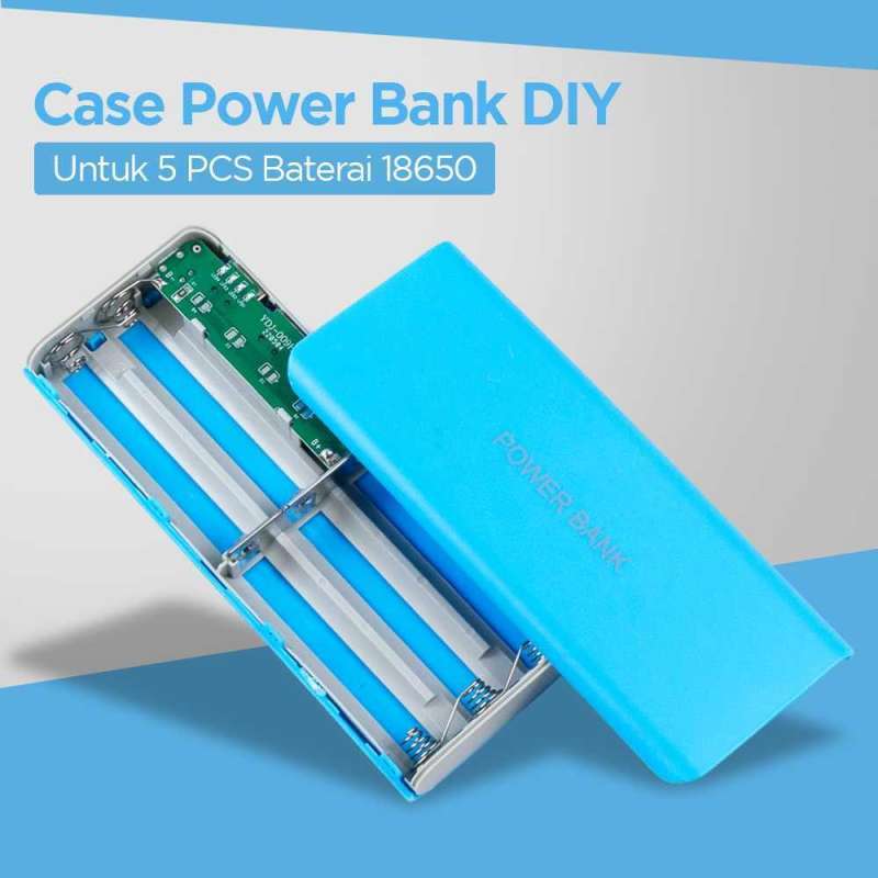 Jual Vbestlife Case Power Bank Diy Untuk 5 Pcs 18650 Ydj-009hx Bank ...