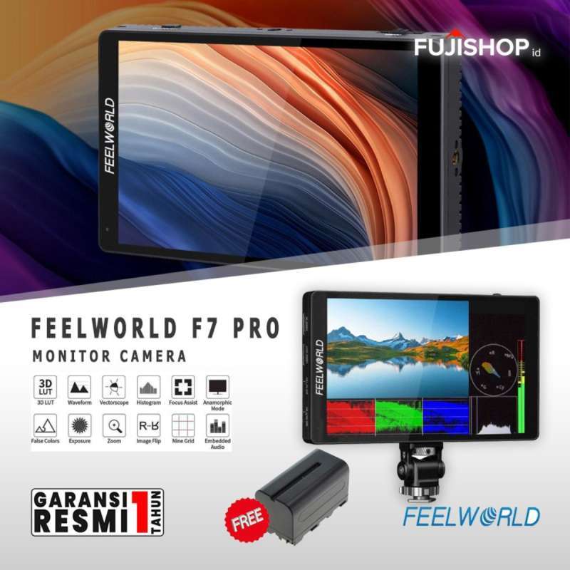 Jual Monitor Feelworld F7 Pro 7 4k 3d Lut Hdmi Di Seller Fujishopid ...