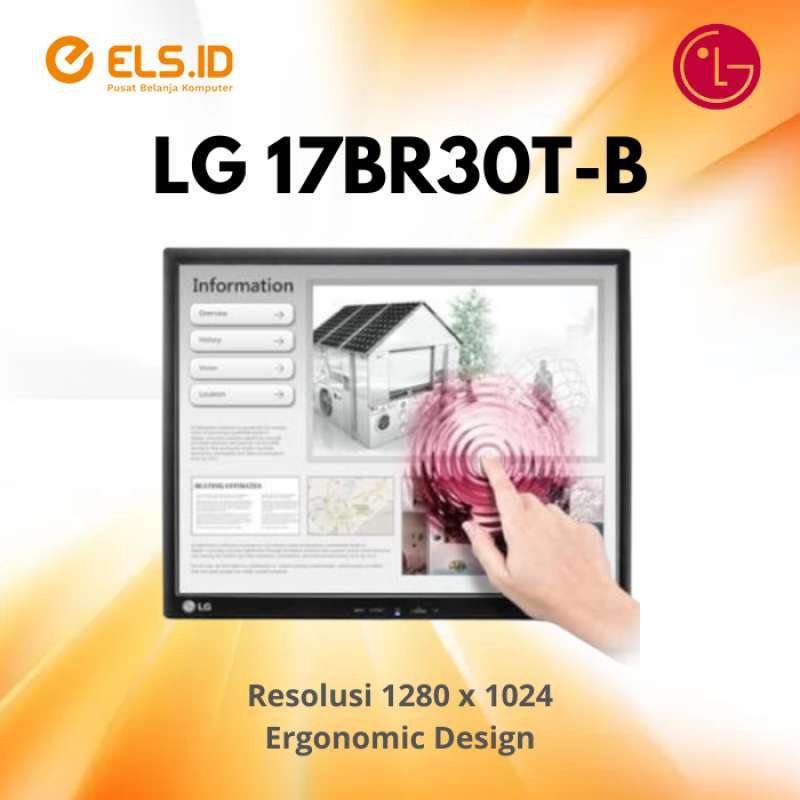 Promo Monitor Touchscreen Lg 17 17br30t-b Diskon 3% Di Seller Els ...
