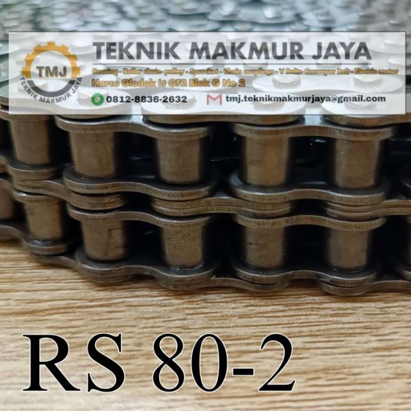 Promo Roller Chain Rs 80 - 2 Double Rantai Scket Rs80-2 Rante Dobel Diskon 23% Di Seller ...