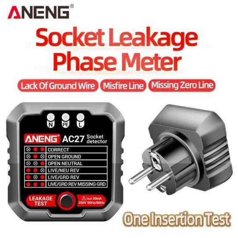 Jual Smart Socket Detector Check Voltage Ac27 Tespen Listrik Alat ...