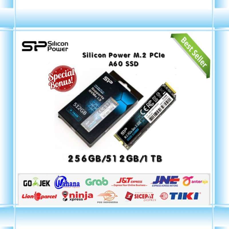 Promo Silicon Power A60 Ssd M.2 2280 Pcie Gen3x4 Nvme Diskon 23% Di ...