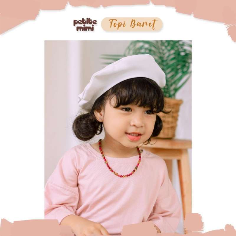 Promo Petite Mimi - Topi Baret Anak Diskon 18% Di Seller Makluma Store ...