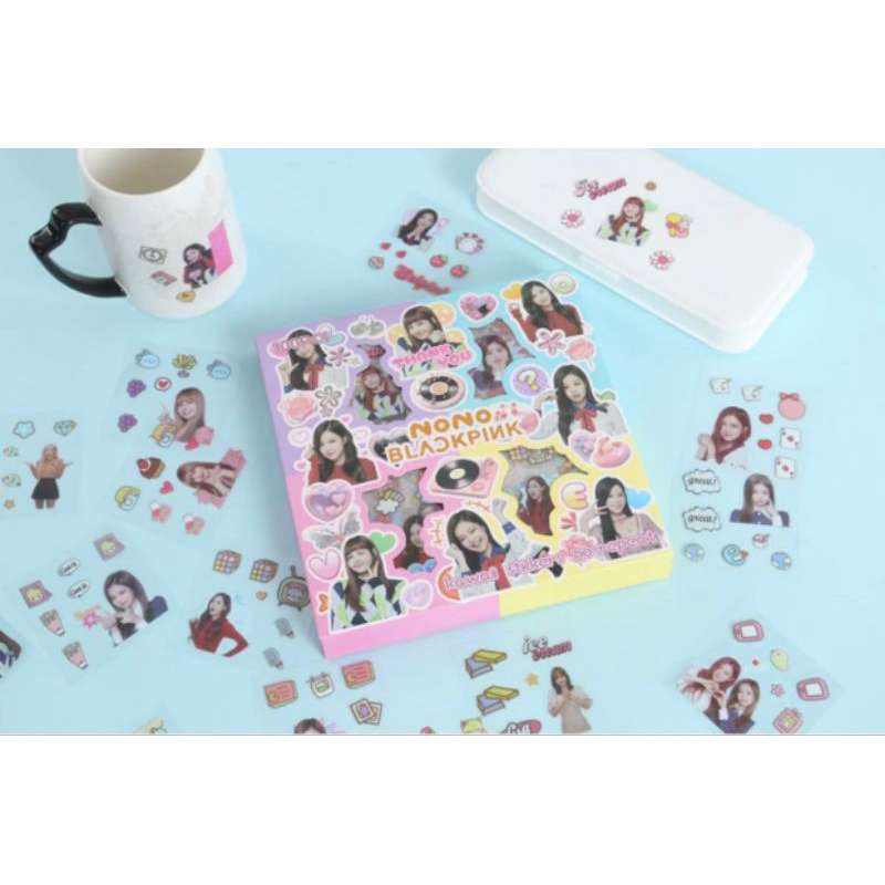 Promo Sticker Bts Kpop Lucu Viral Aesthetic Stiker Botol Buku Hp Diary ...