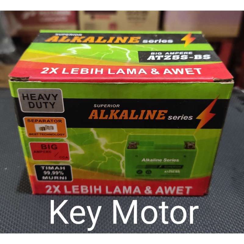 Jual Aki / Accu Kering Motor Yamaha Mio Z Alkaline Alkalin 5a 5 Ampere ...