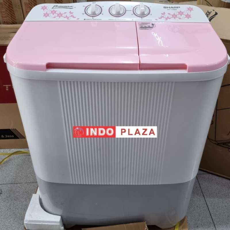 Jual Mesin Cuci Sharp 2 Tabung 7 Kg / 7kg Es-t70mw Di Seller Indo Plaza - Indo Plaza - Kota ...