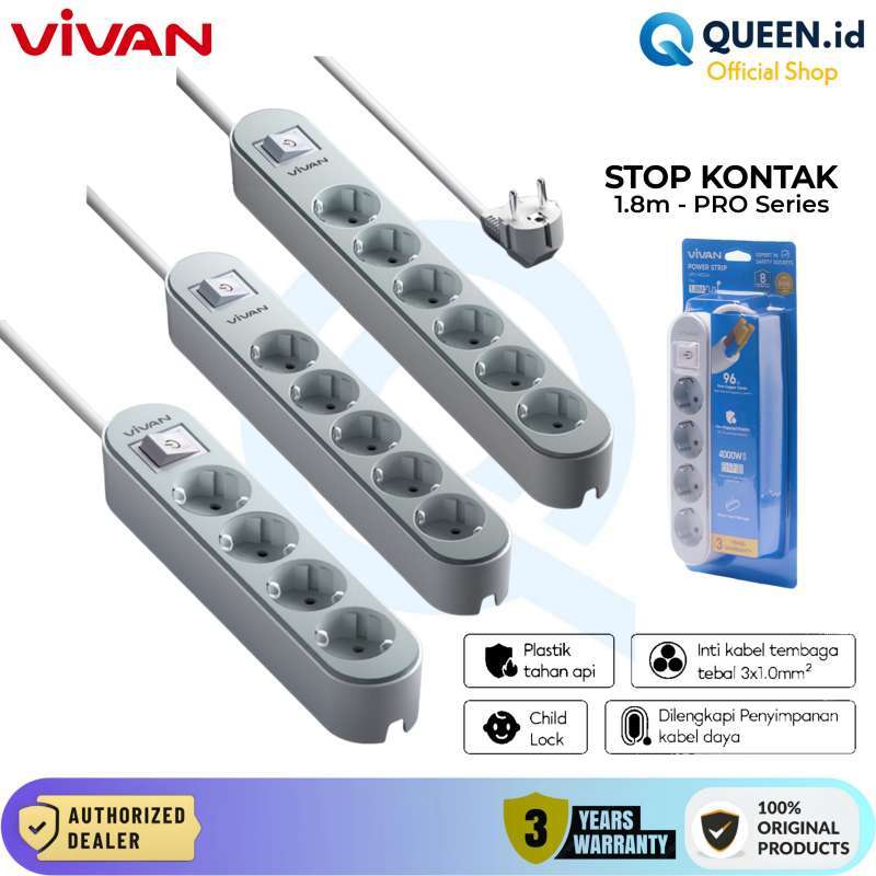 Harga Colokan Listrik 3 & 4 Lubang Terbaru Free Ongkir