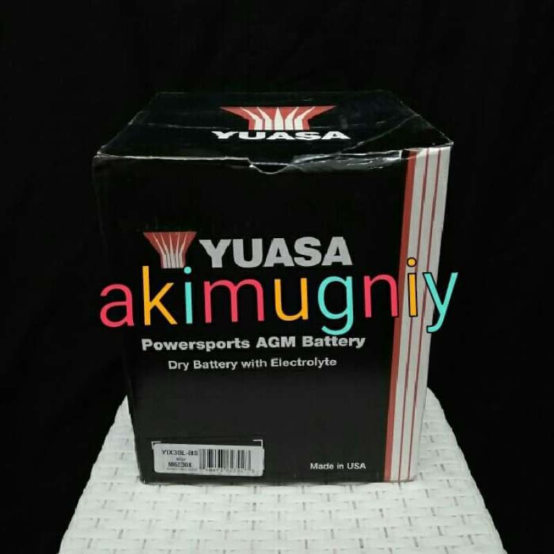 Promo Aki Ytx30l-bs Agm Vrla Yuasa Ytx30 Mf Motor Harley Davidson 12v ...