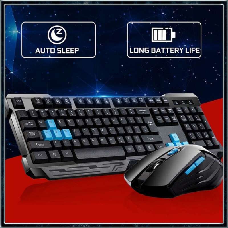 Promo Wireless Mouse Keyboard Set 2 4ghz Gaming Mouse Keyboard Set