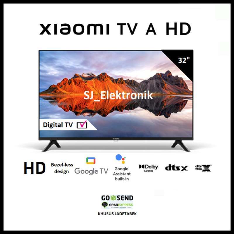 Promo Xiaomi Tv A 32 Hd Google Tv | Mi Smart Tv 32 Inch Dolby Audio ...