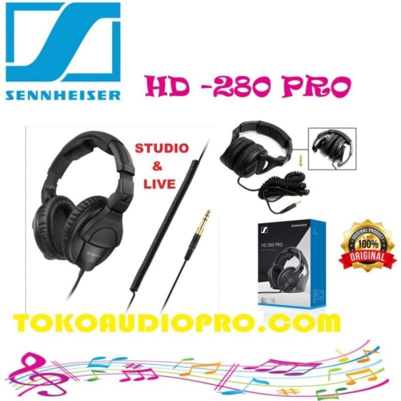Promo Sennheiser Hd 280 Pro / Hd280pro Headphone Diskon 33% Di Seller ...
