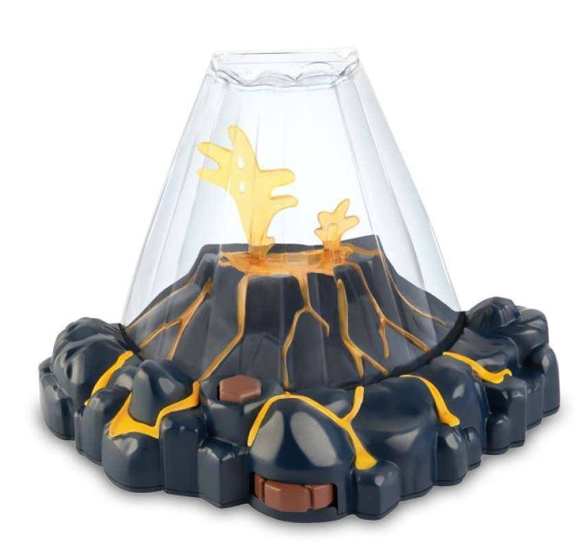Promo Aqua Dragons Red Volcano With Flickering Lava Led Light Up Base ...