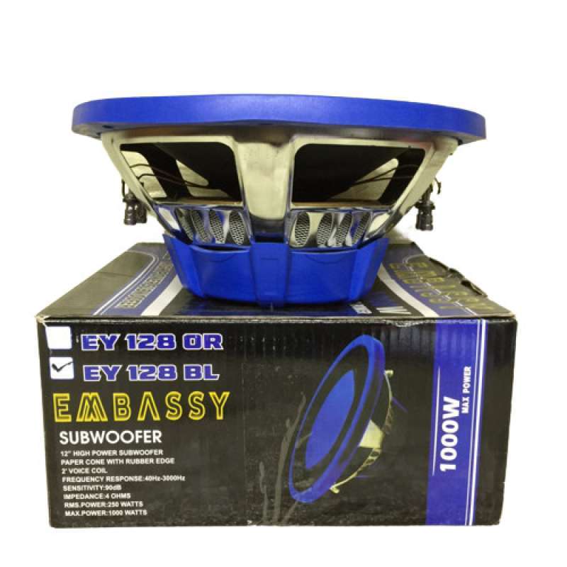 Jual Speaker Subwoofer Embassy 12 Inch Terbaru Dengan Harga Termurah Di ...