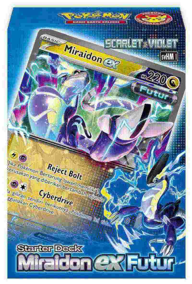 Jual Pokemon Tcg Starter Deck Miraidon Ex Futur Svhm Di Seller ...