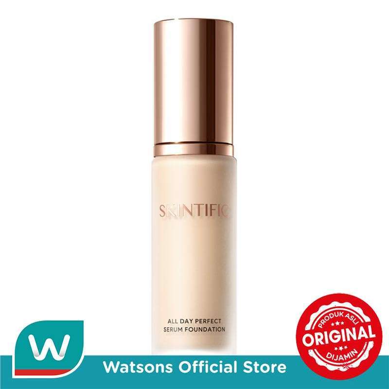 Jual Skintific All Day Perfect Serum Foundation 00 Porcelain 25 Ml Di ...