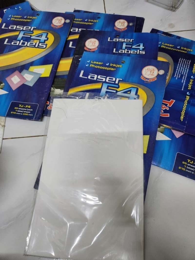 Jual Label Dan Stiker F4 Merk Tom Jerry Laser F4 Labels Tandj Di Seller