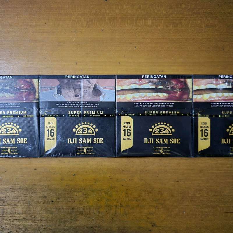 Promo Rokok 234 Dji Sam Soe Super Premium 16 Batang Diskon 1% Di Seller ...