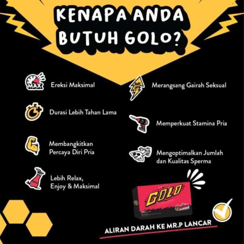 Jual Mister Golo 1 Sachet Minuman Serbuk Kesehatan Pria Original Bpom ...
