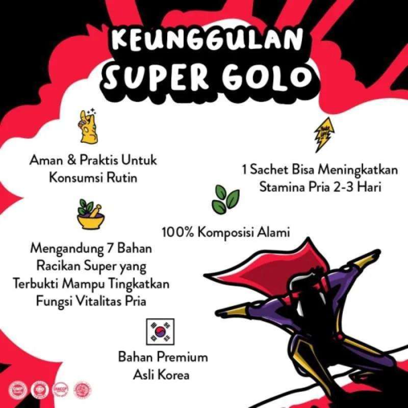 Jual Mister Golo 1 Sachet Minuman Serbuk Kesehatan Pria Original Bpom ...