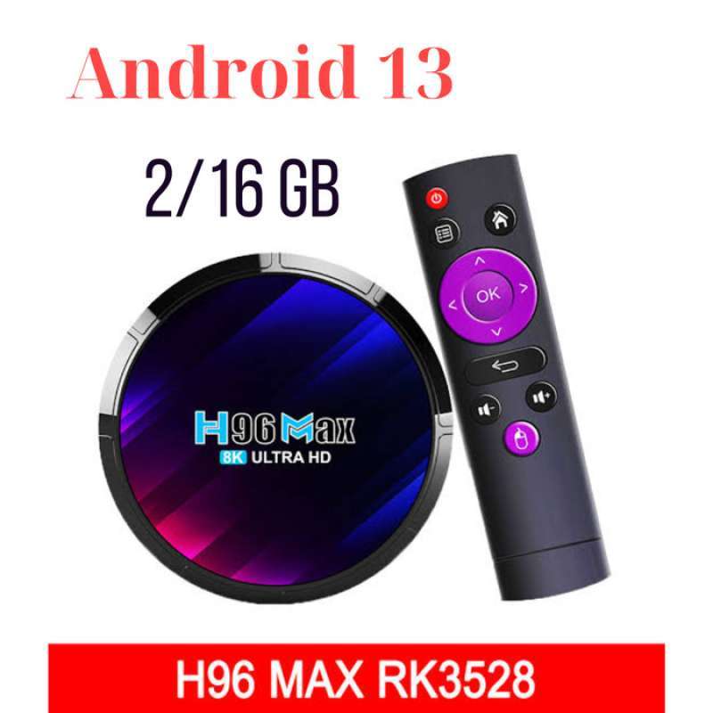 Promo Android Tv Box H96 Max V12 Rk3318 Ram 4gb Rom 64gb Android 12 ...