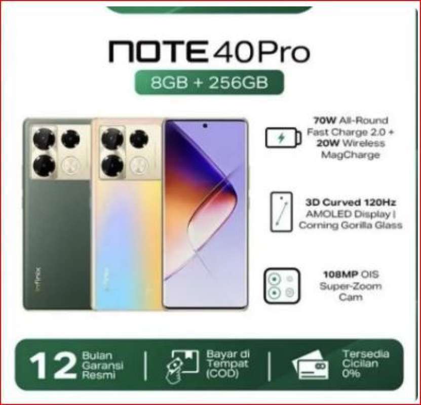Jual Infinix Note 40 Pri Spesifikasi Original, Murah & Diskon Harga Mei 2024 | Blibli