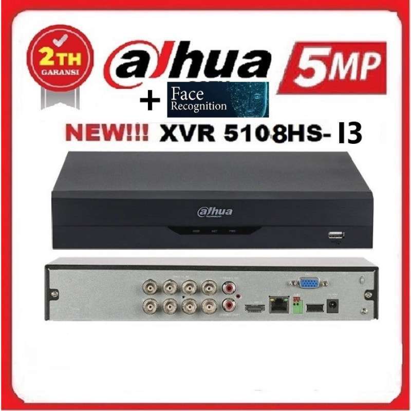 Jual Dvr 8 Channel 5mp Wizsense Ai Dahua Dh-xvr5108hs-i3 Di Seller Mu-jur (murah Dan Jujur ...