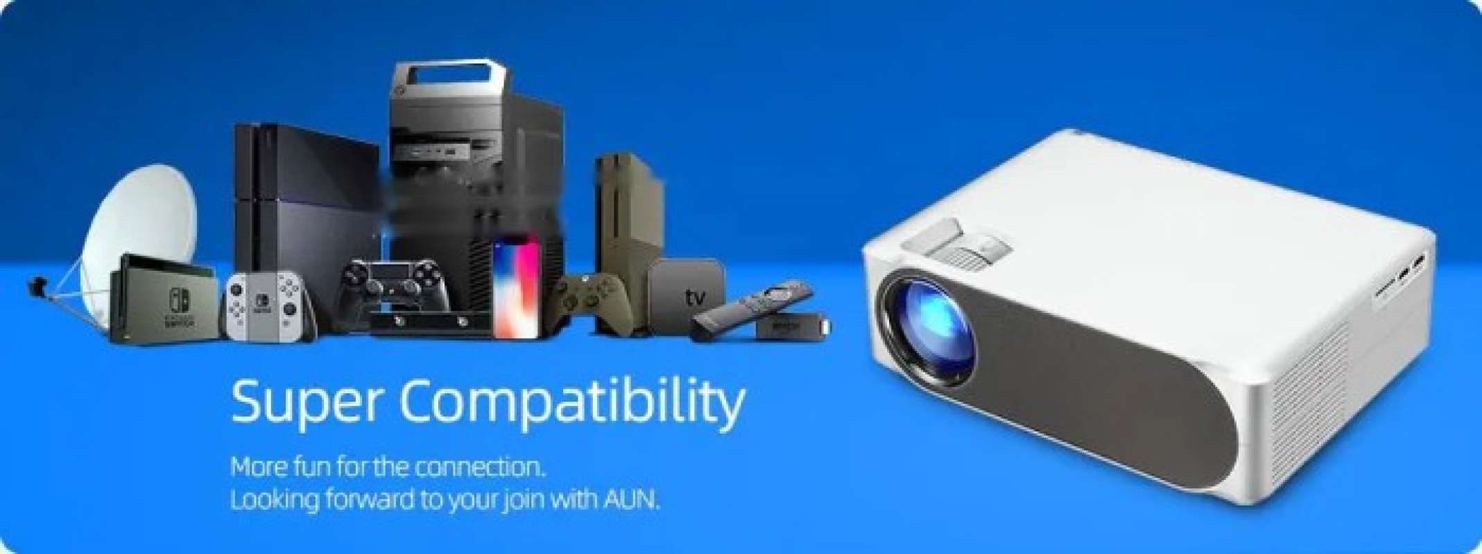 Promo Proyektor M19 Android 6000 Lumens | Resolusi Native 1080p Full Hd ...