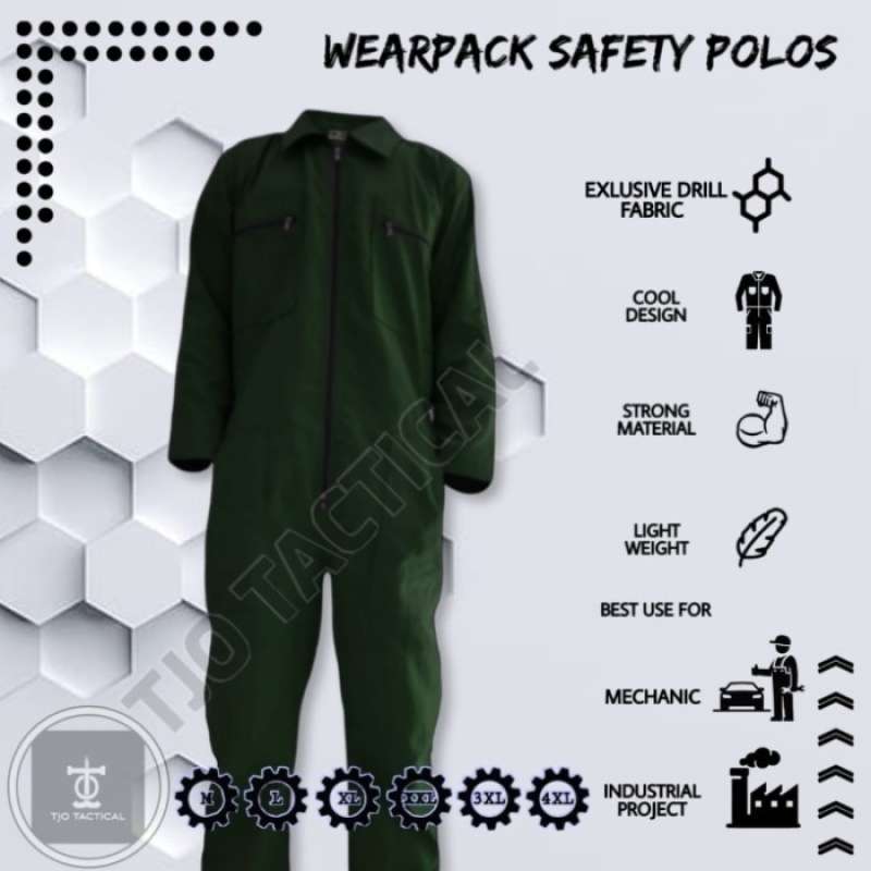 Jual Wearpack Safety Polos / Wearpack Langsungan /seragam Bengkel ... Jual Wearpack Safety Polos / Wearpack Langsungan /seragam Bengkel ...
