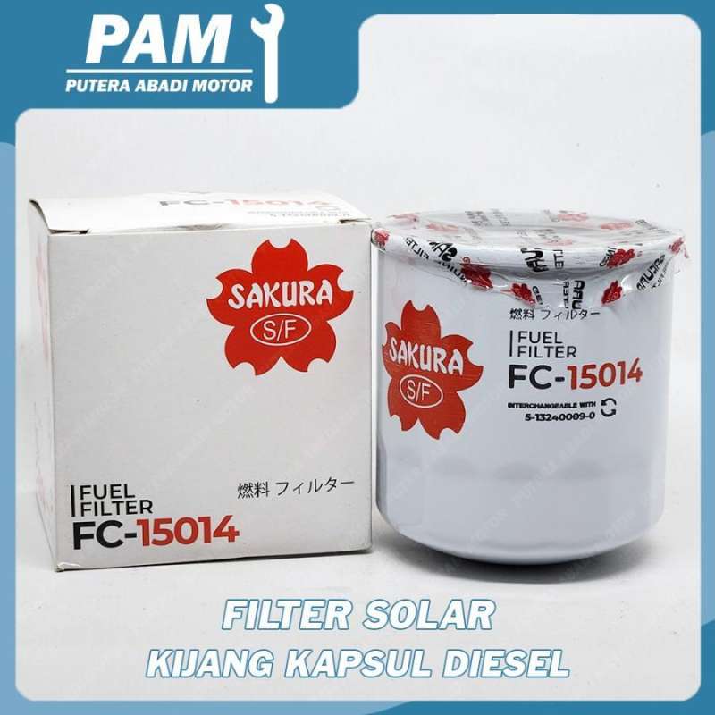 Jual Filter Solar Kijang Kapsul Diesel Tipe Fc-15014 Sakura Di Seller ...