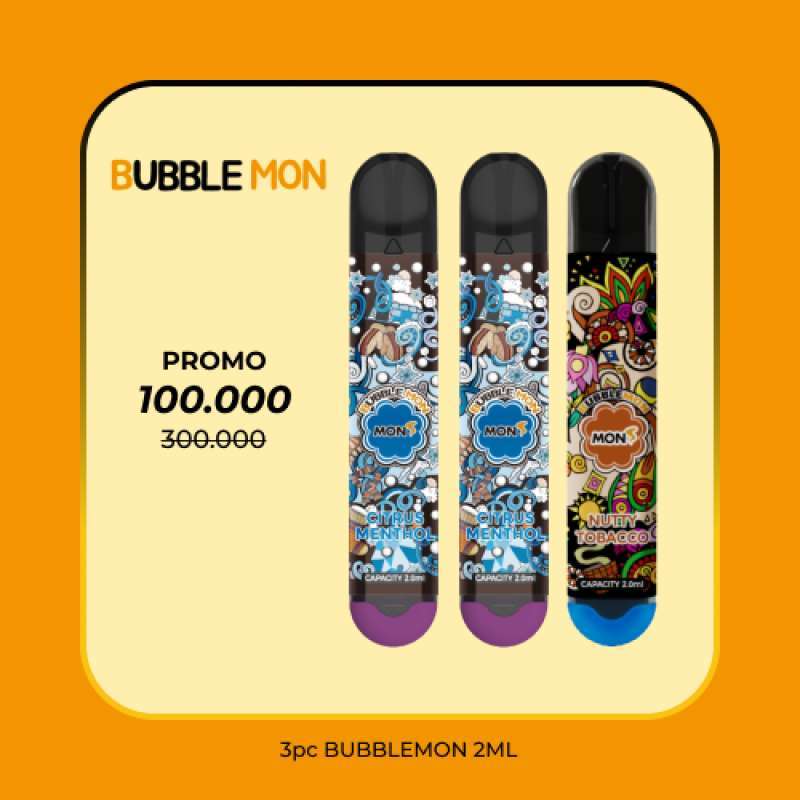 Jual Relx Bubblemon Disposable Pod - Citrus Menthol (isi 2) + Gratis 1 ...