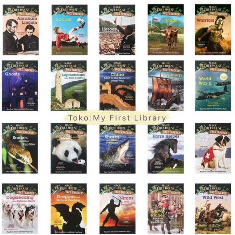 Promo Magic Tree House Fact Tracker 40 Books Diskon 23% Di Seller ...
