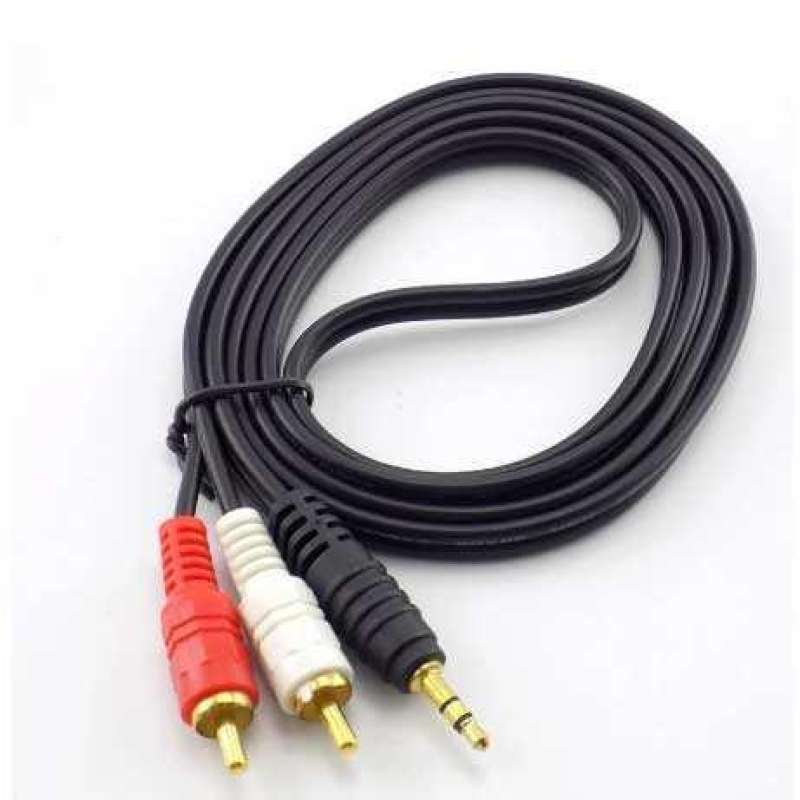Jual Kabel Audio Jack 3.5mm To Rca Male Rc3501 Kabel Konverter Antena ...