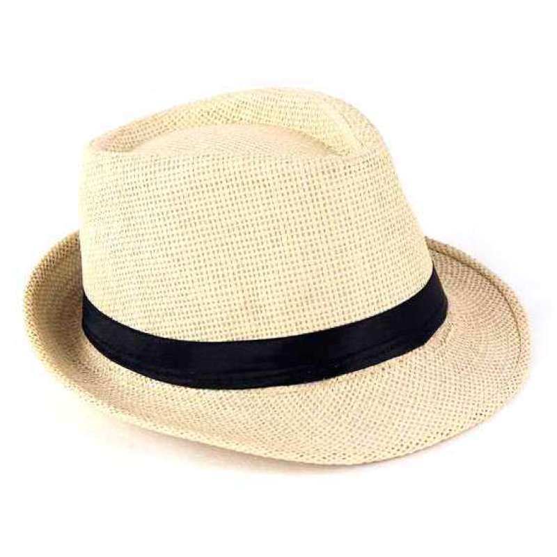 Jual Yingrui Topi Fedora Unisex Laken Hat Jazz Classic Vintage M-38 ...