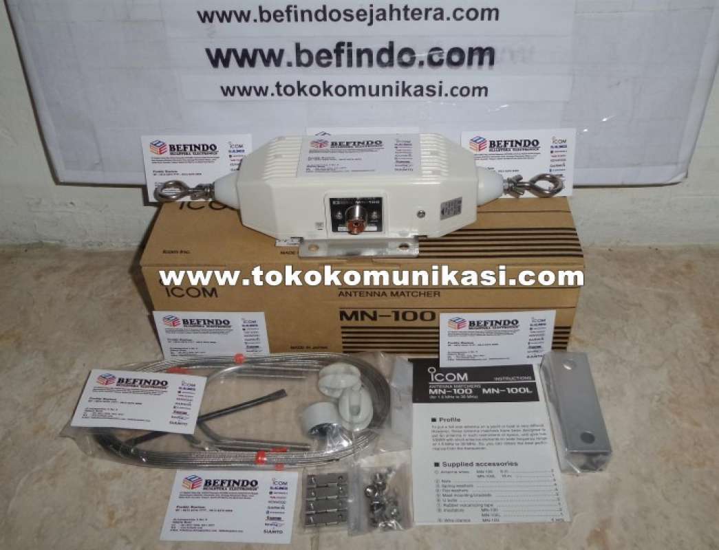Promo Hf Ssb Wire Antenna Matcher Icom Ic-mn100 ( Untuk Base Station ...